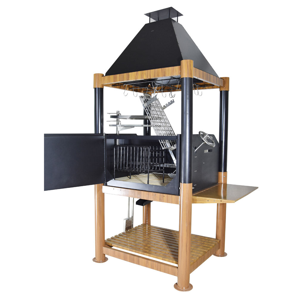 Tagwood BBQ02SI Argentine Charcoal & Woodfired Parrilla Grill – Tagwood ...